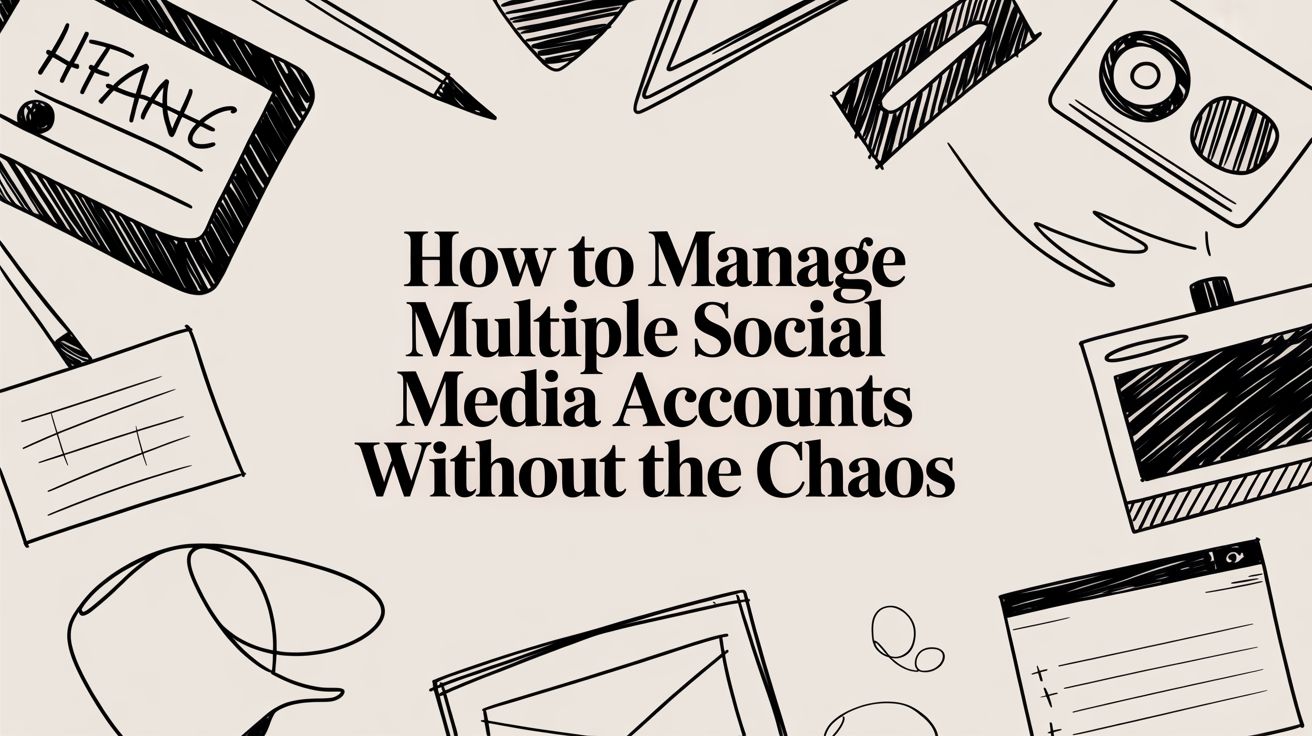 How to Manage Multiple Social Media Accounts? (2026)