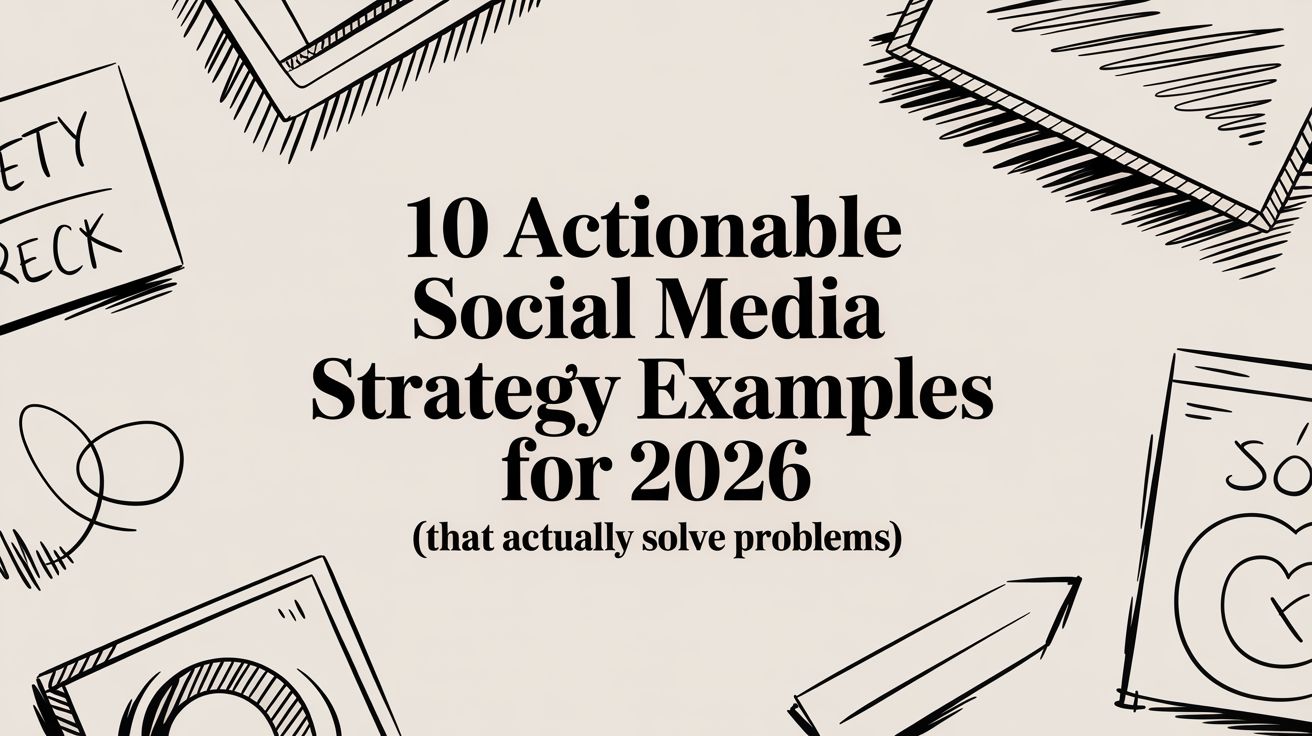 10 Actionable Social Media Strategy Examples for (2026)